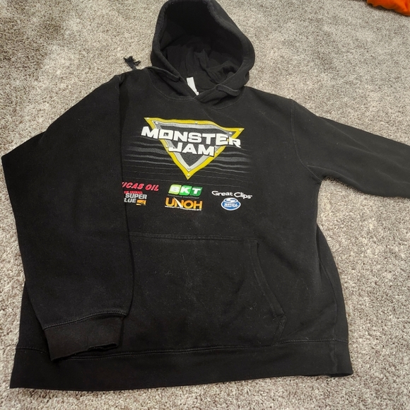 Shirts | Monster Jam Merchandise Hoodie | Poshmark